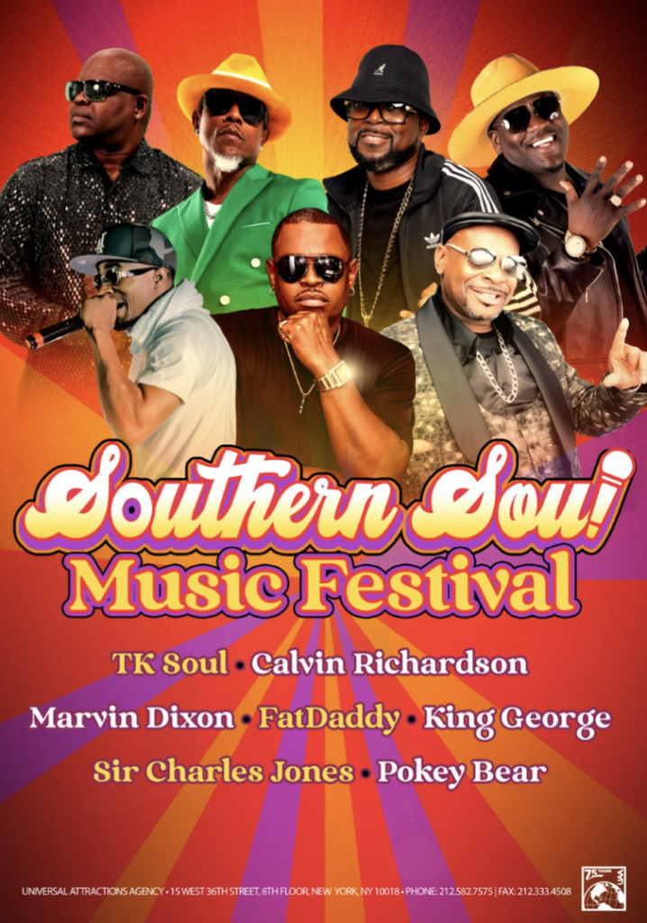 Southern Soul Music Festival - One Sheet - Universal Attractions Agency