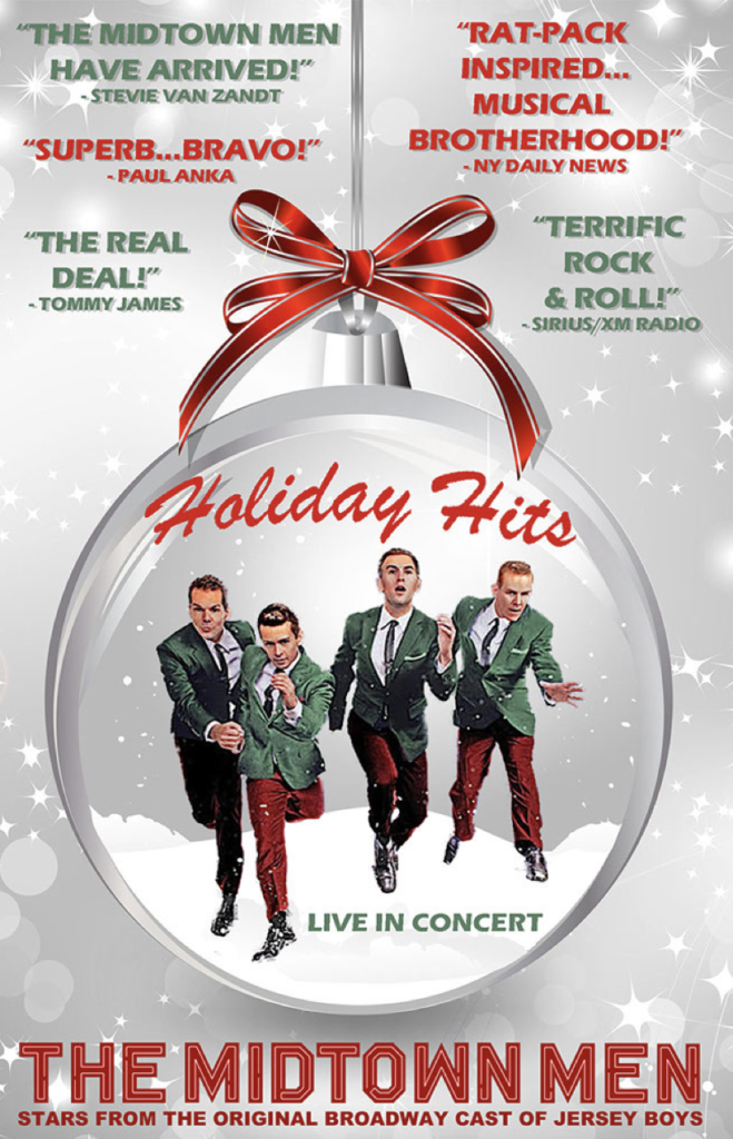 The Midtown Men Holiday - One Sheet - Universal Attractions Agency